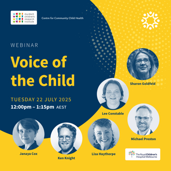 Voice of the Child - Centre for Community Child Health